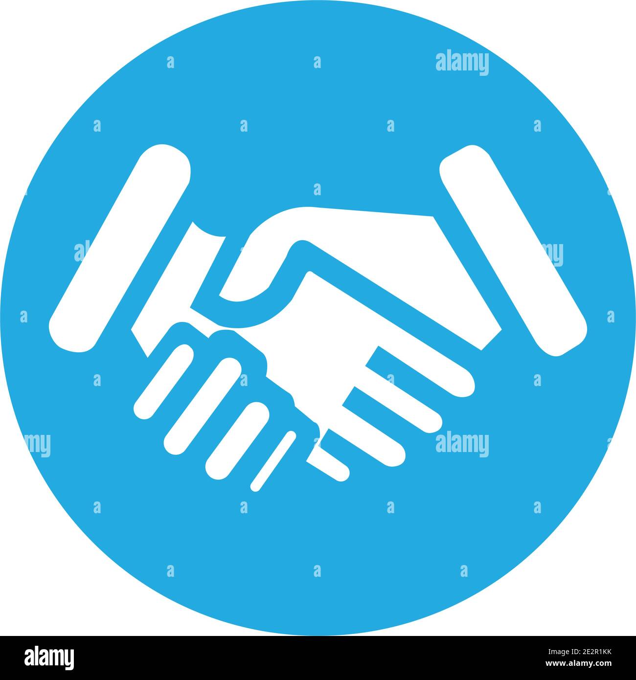Hand Shake logo template Stock Vector Image & Art - Alamy