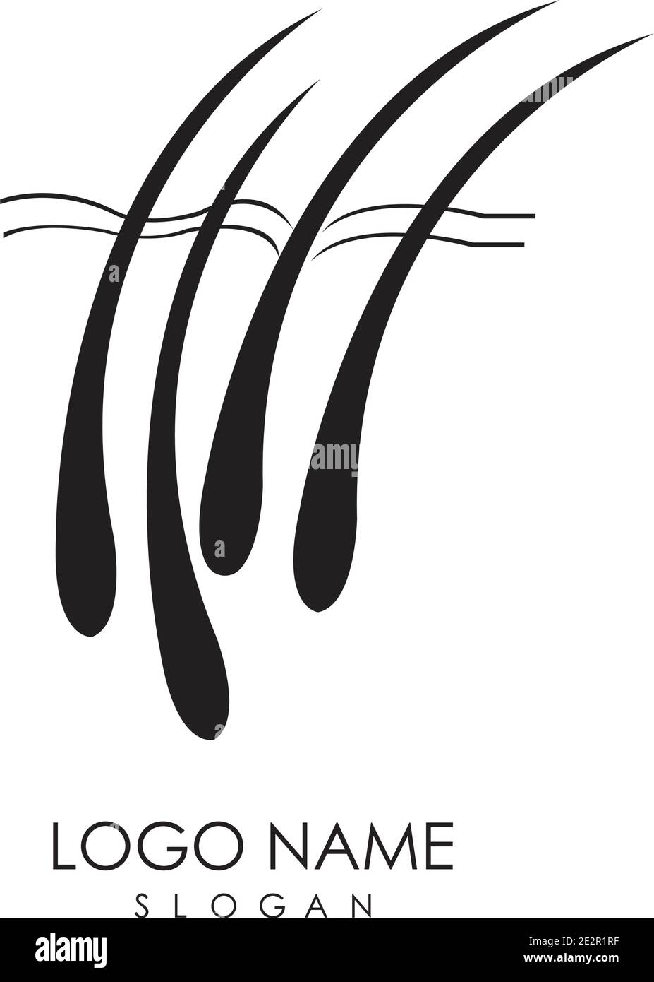 Hair treatments vector icon Illustration design template Stock Vector ...