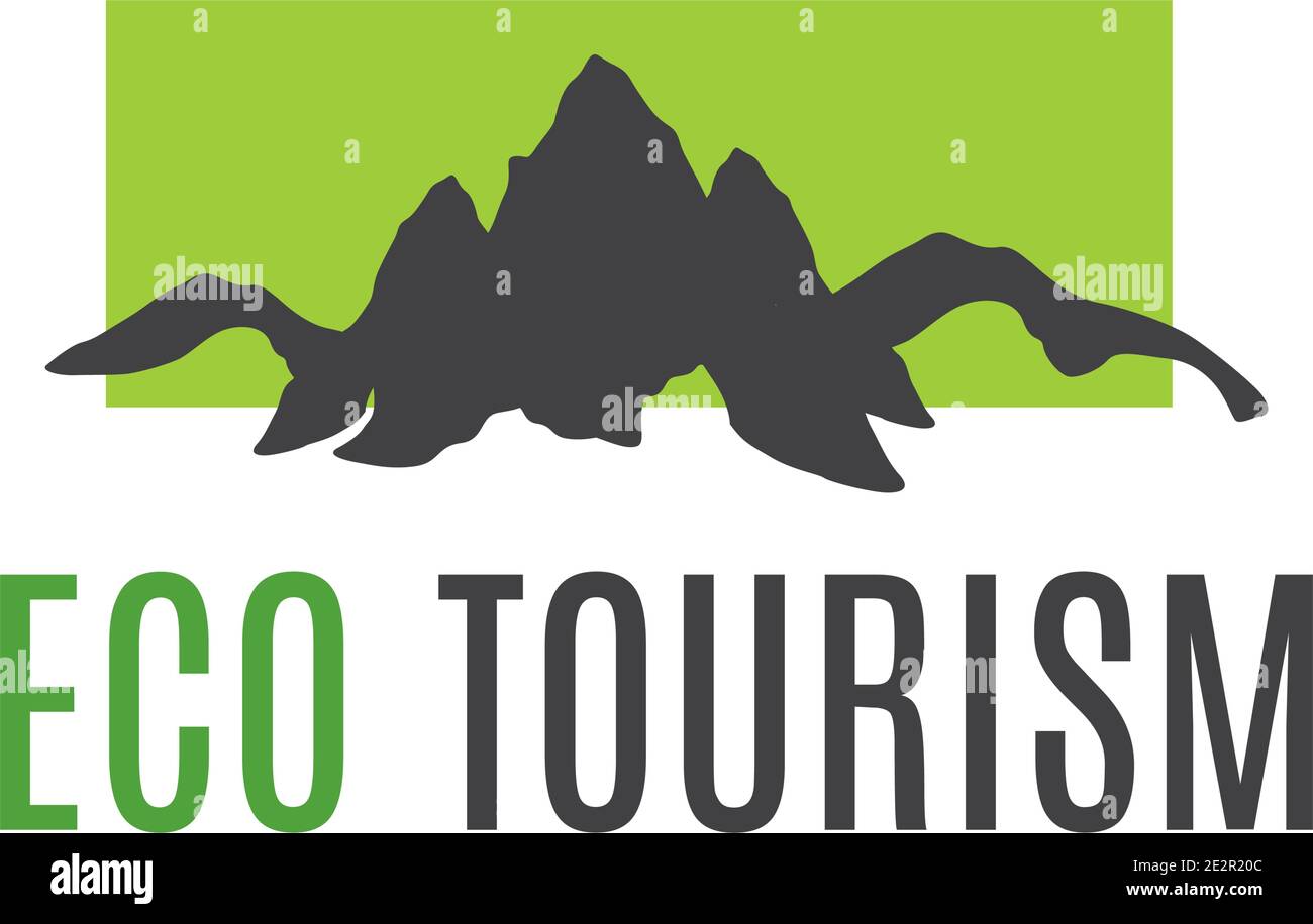 Vector logo of eco-travel, tourism Stock Vector Image & Art - Alamy