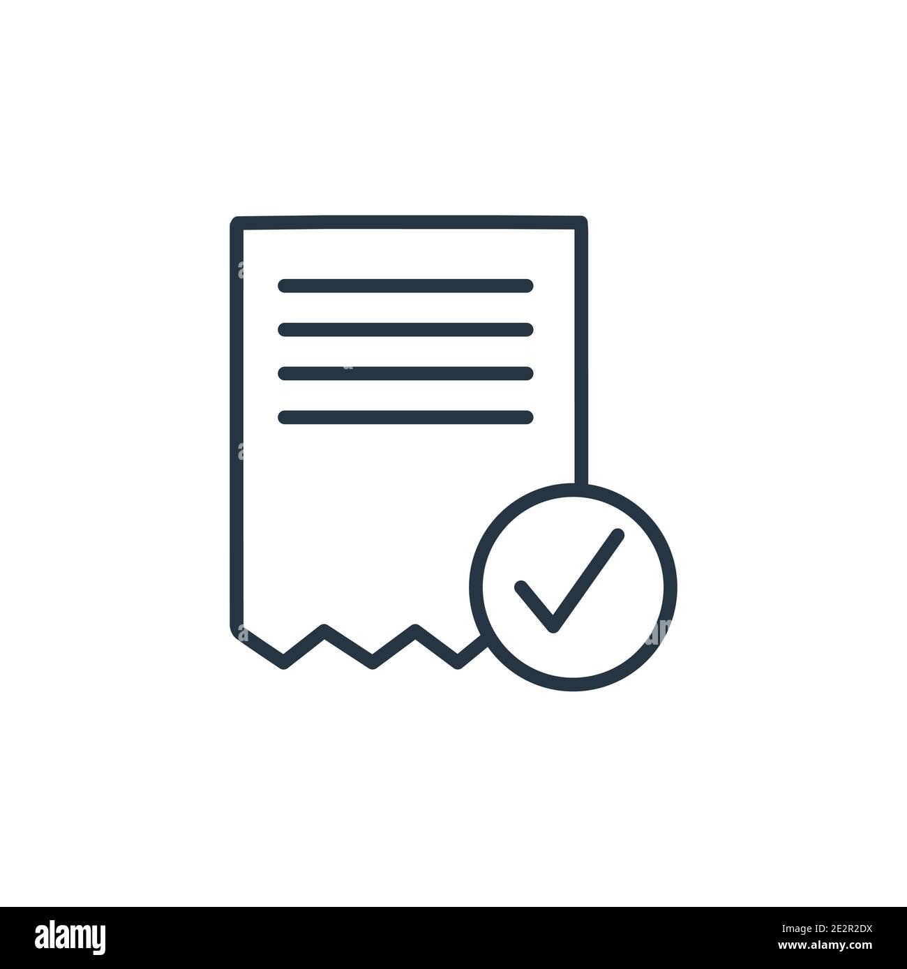 Credit note receipt Cut Out Stock Images & Pictures - Alamy