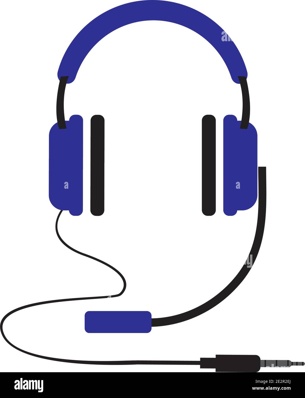 headphones vector icon, call center icon Vector illustration design ...