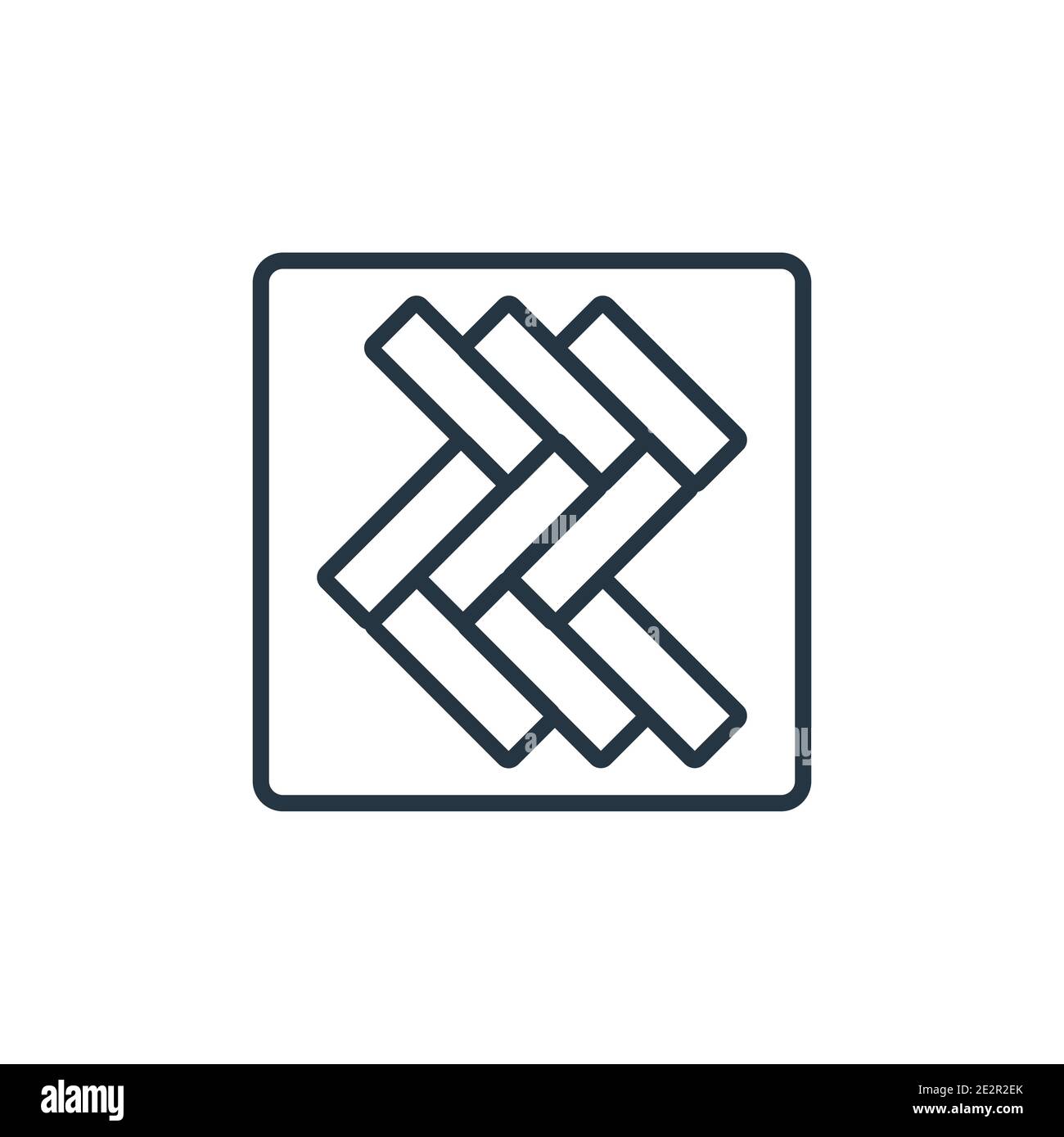 Parquet outline vector icon. Thin line black parquet icon, flat vector ... Parquet outline vector icon. Thin line black parquet icon, flat vector ...