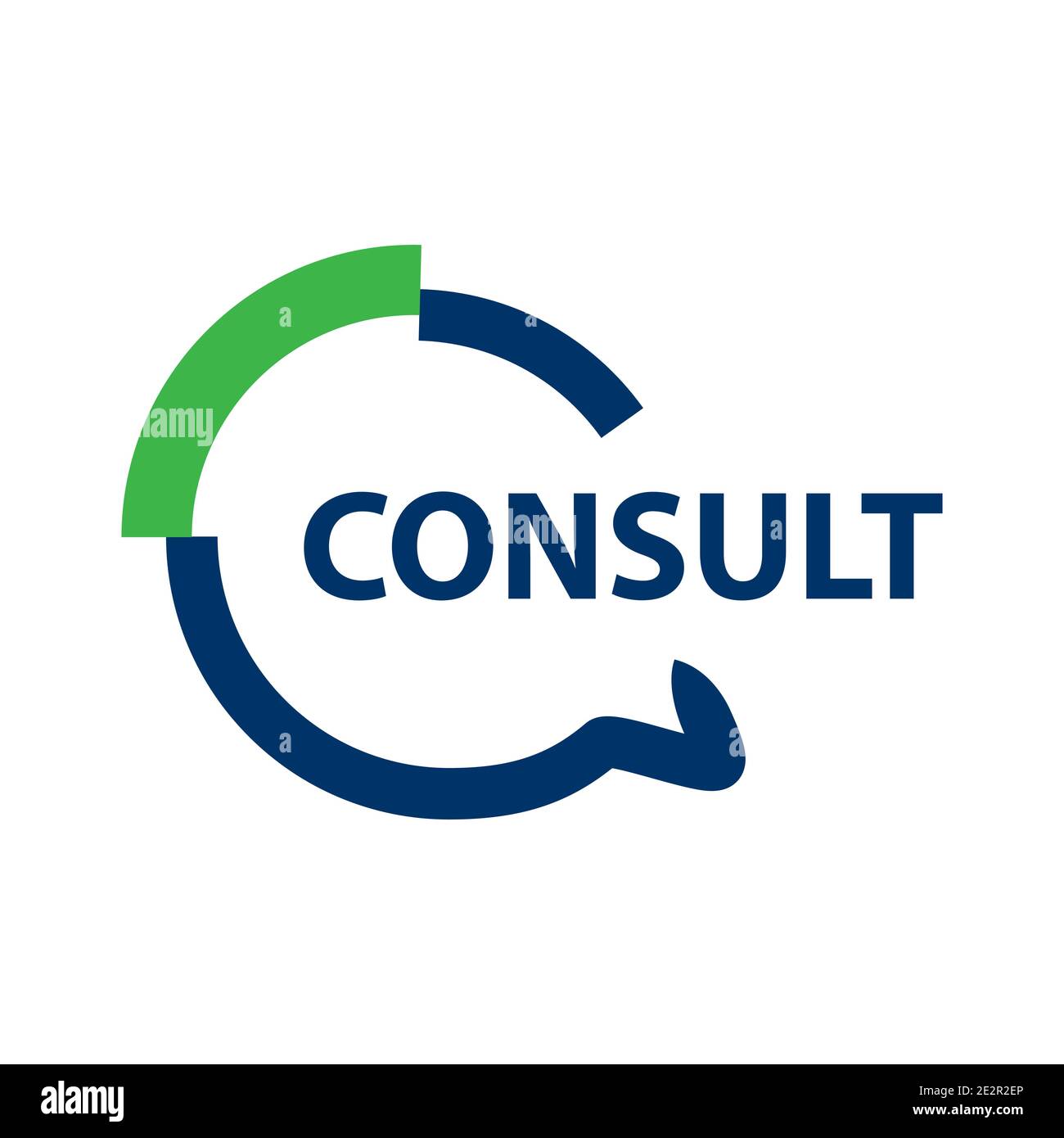 Vector logo of the consulting service Stock Vector Image & Art - Alamy