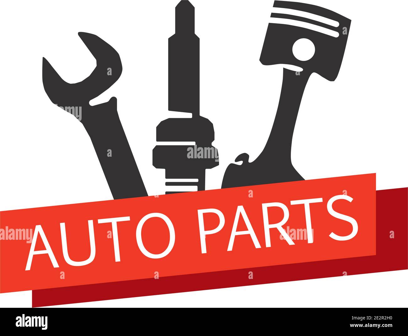 Vector logo of car parts Stock Vector Image & Art - Alamy
