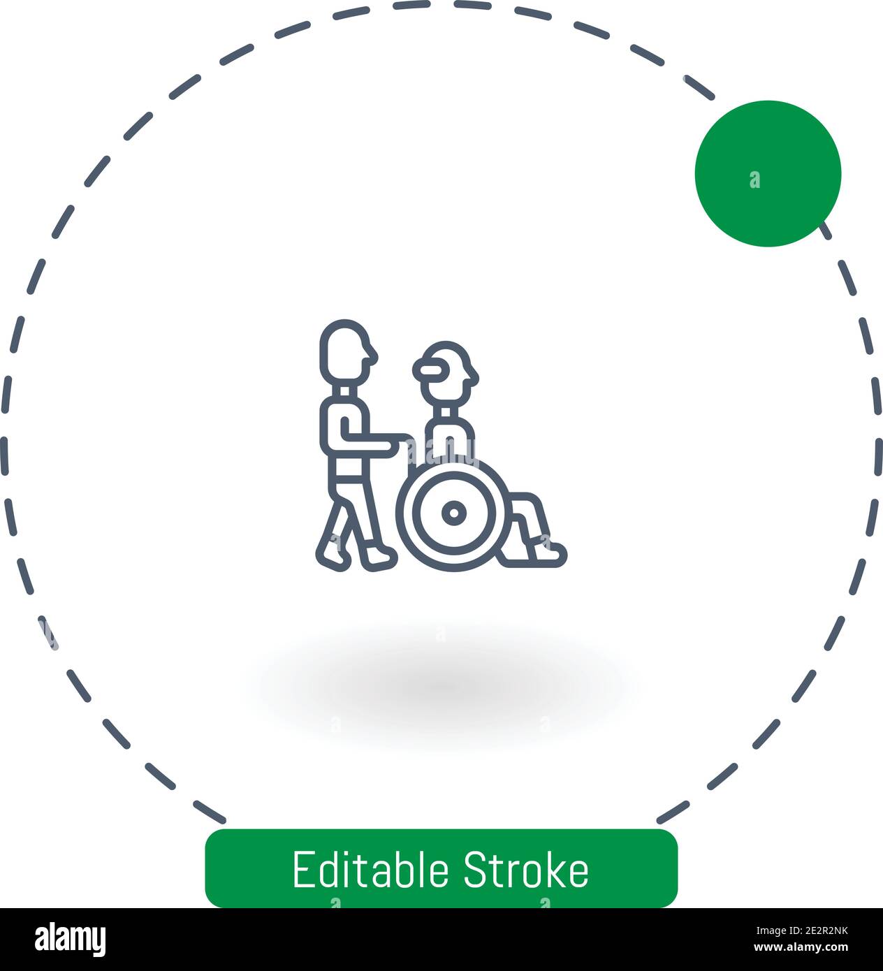 Young carer Stock Vector Images - Alamy