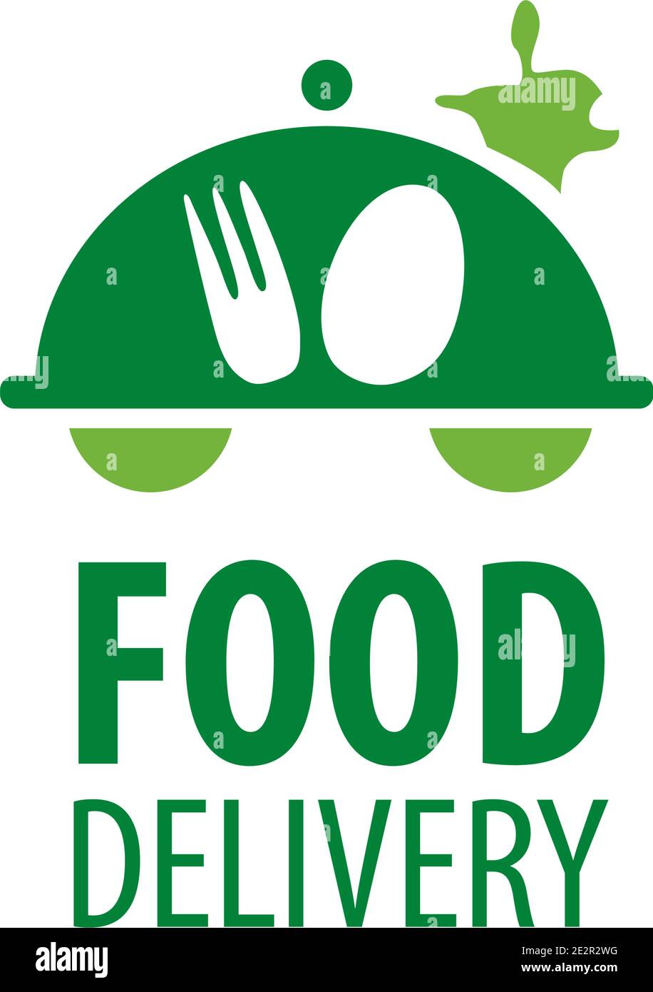 Vector logo of food delivery Stock Vector Image & Art - Alamy