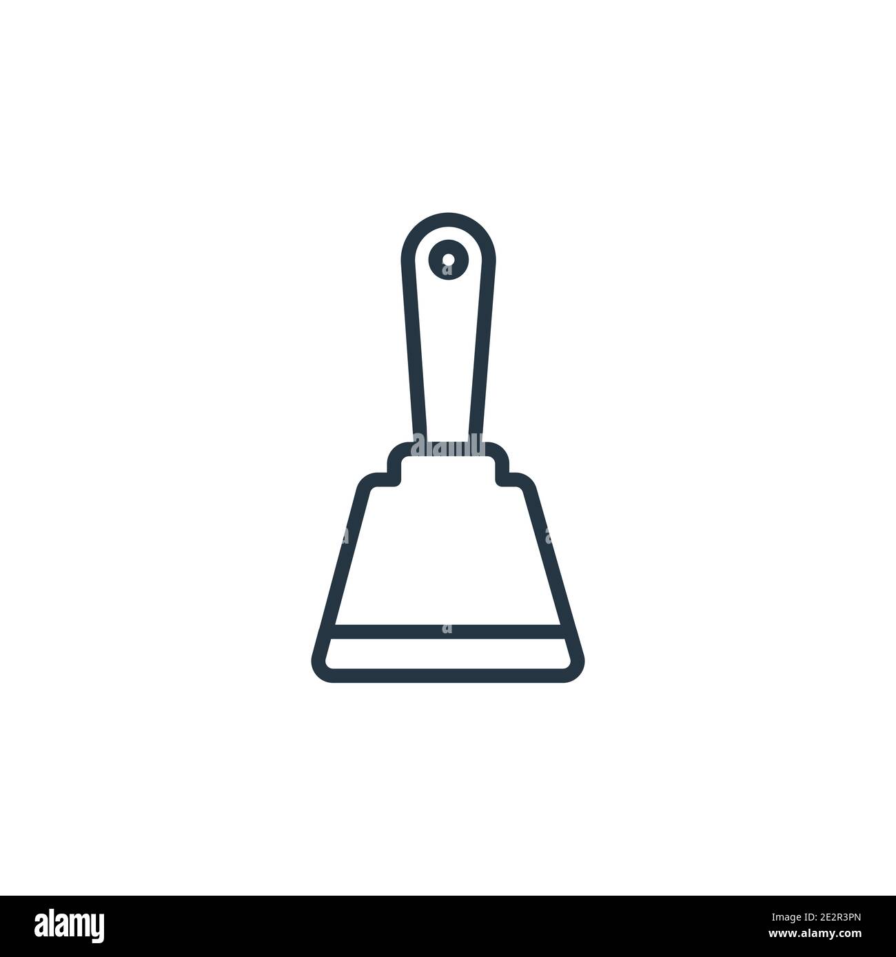 Bolster outline vector icon. Thin line black bolster icon, flat vector simple element ...