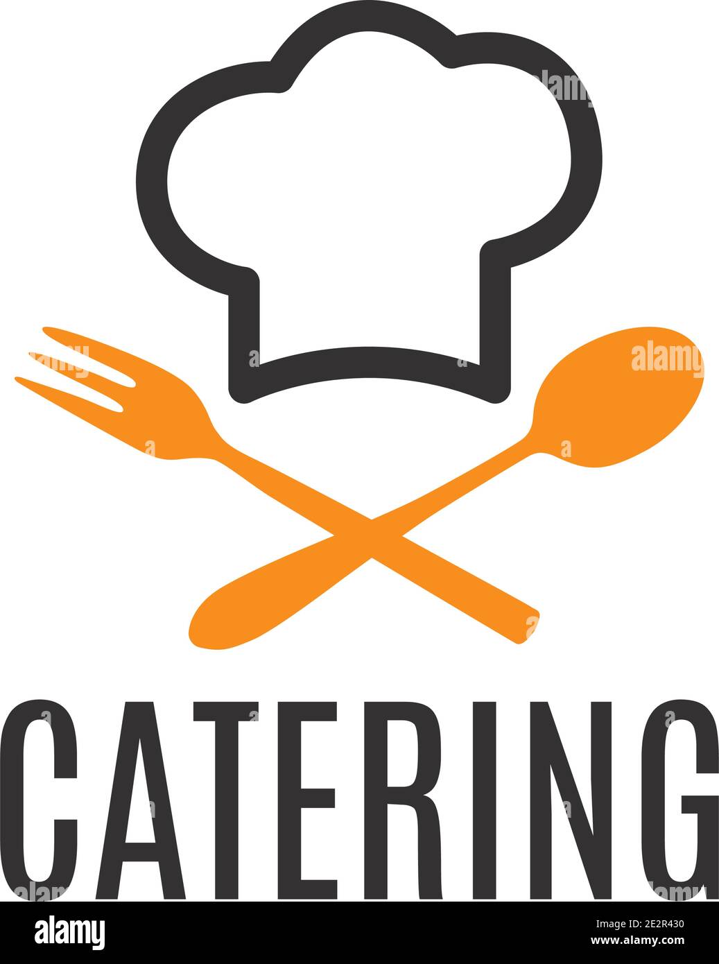 Vector logo catering, restaurant and food Stock Vector Image & Art - Alamy