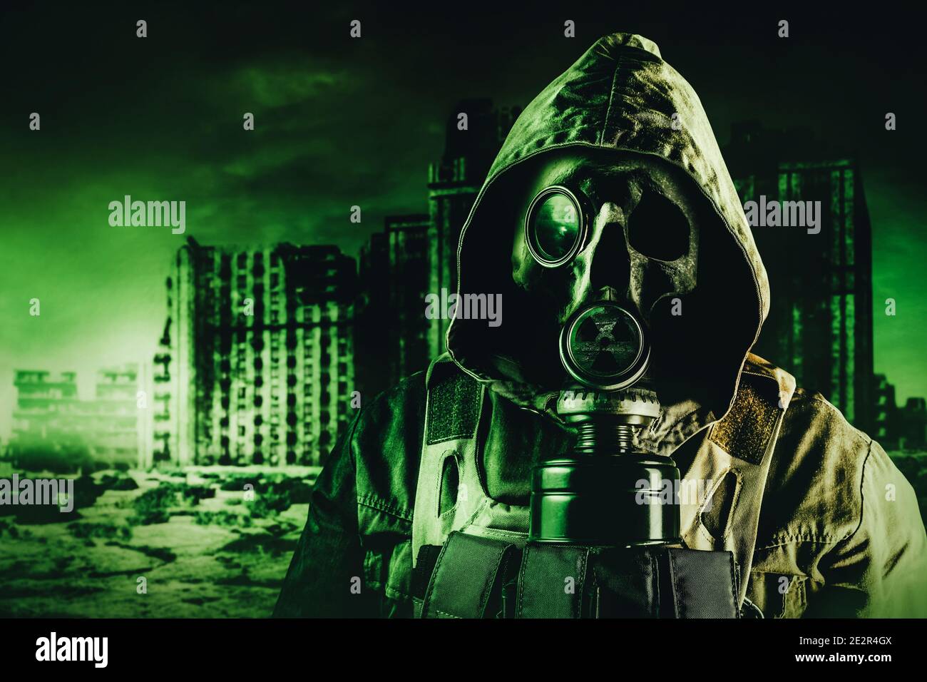 Scary Gas Mask Wallpaper