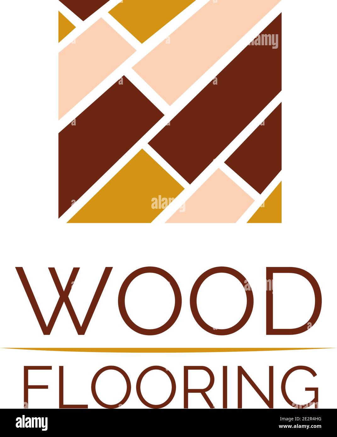 Vector logo of wooden floors Stock Vector Image & Art - Alamy