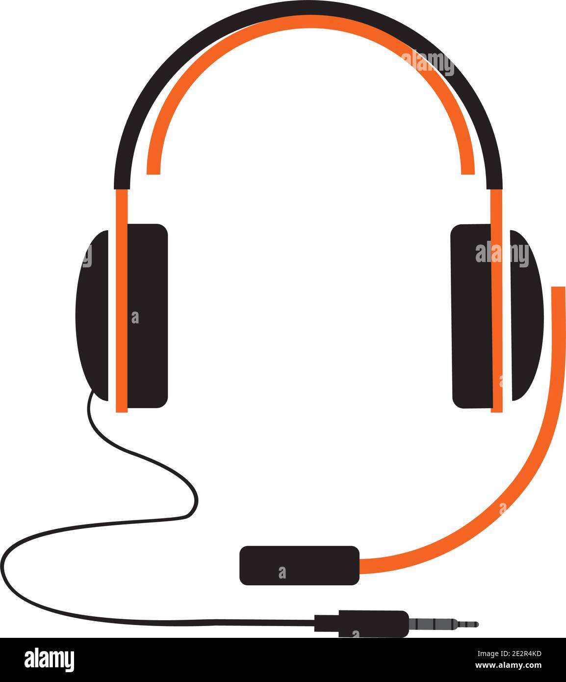 headphones vector icon, call center icon Vector illustration design ...