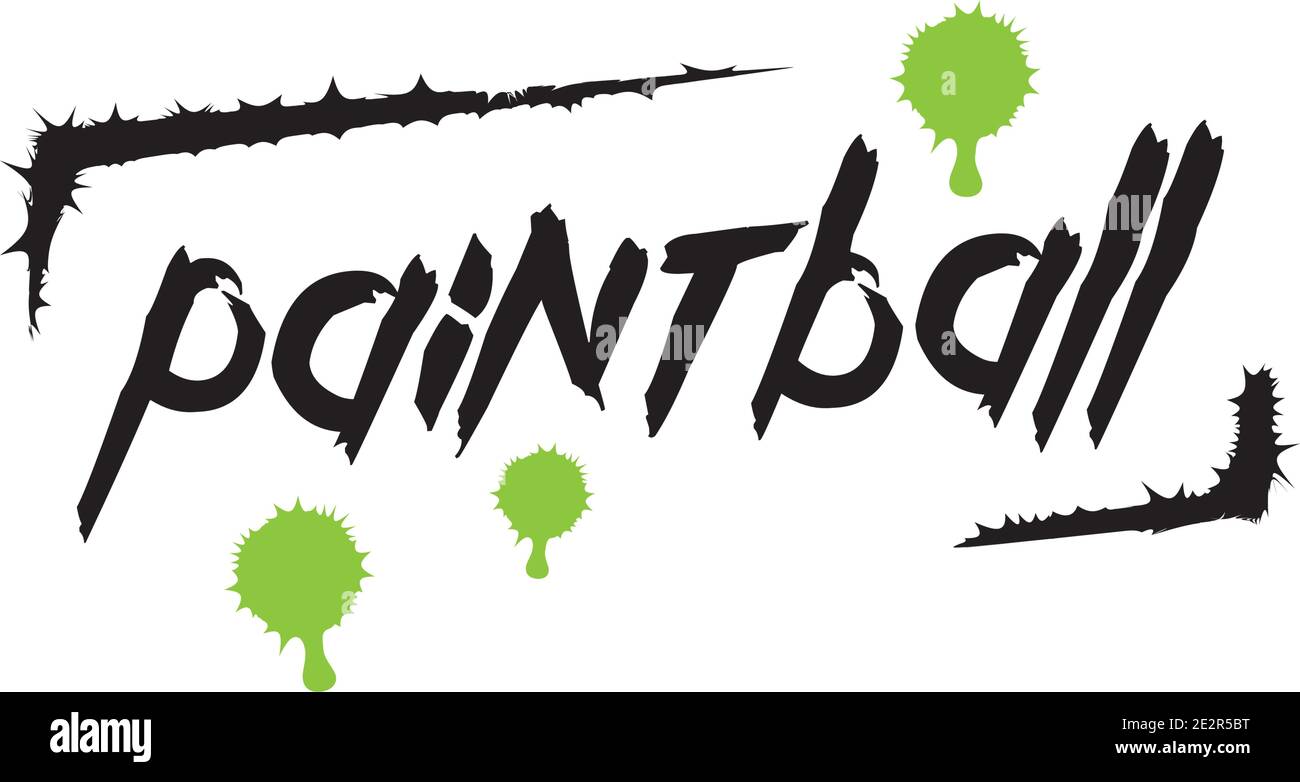 Vector logo for paintball game Stock Vector Image & Art - Alamy
