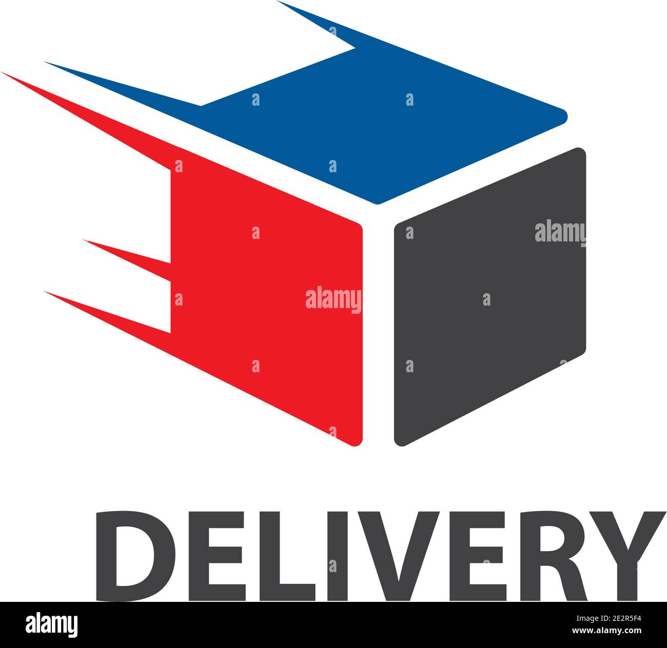 Vector logo of the delivery and transportation service Stock Vector ...