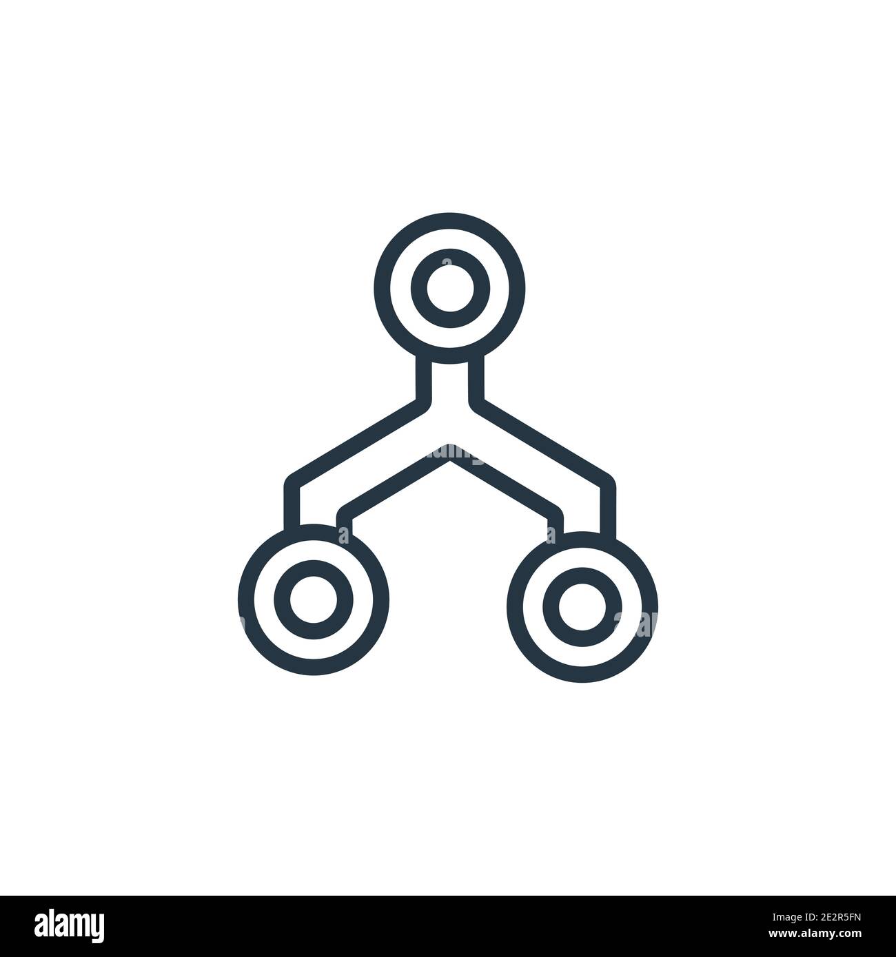 Circuit outline vector icon. Thin line black circuit icon, flat vector ...