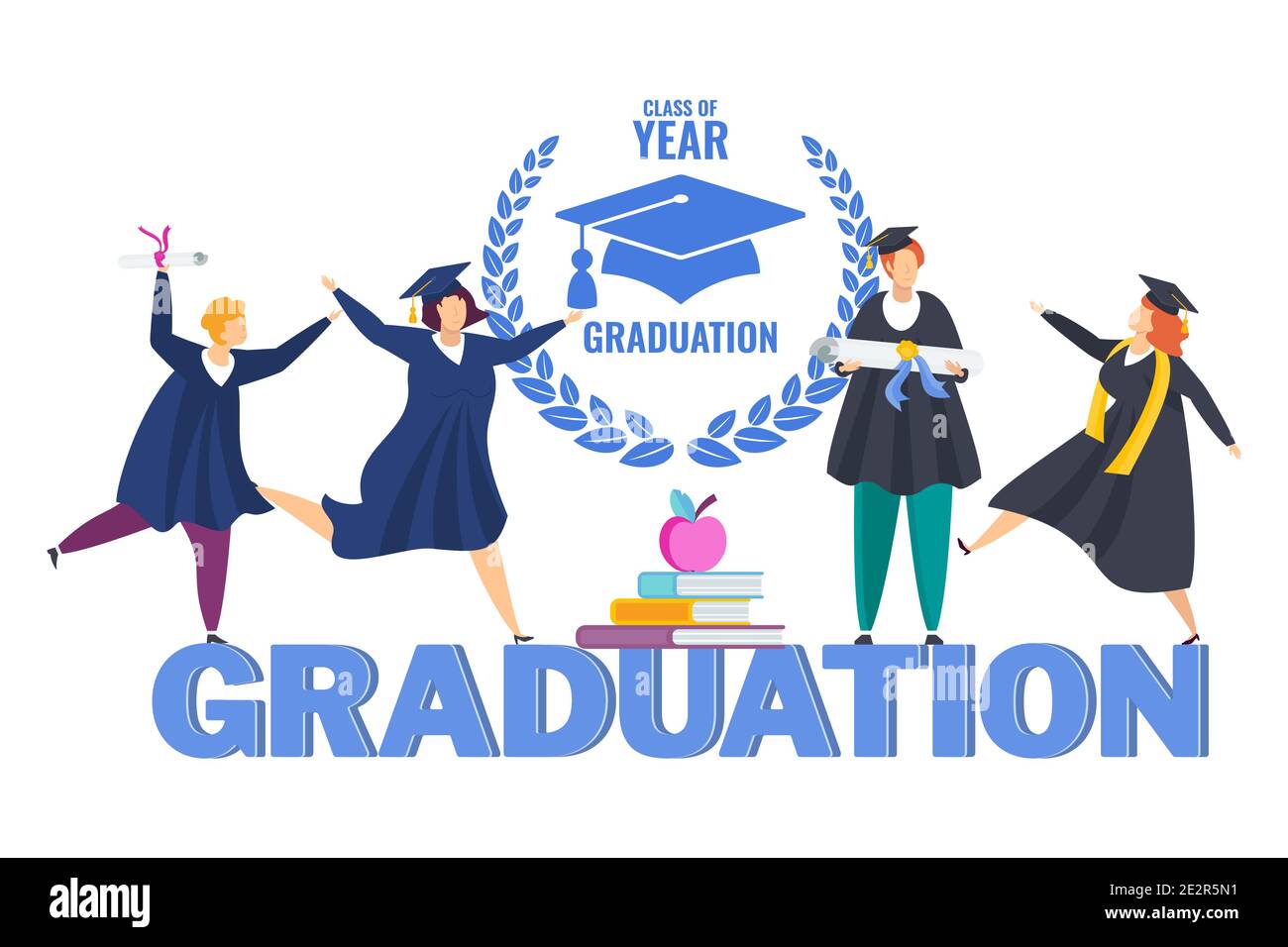 Girls university Stock Vector Images - Alamy