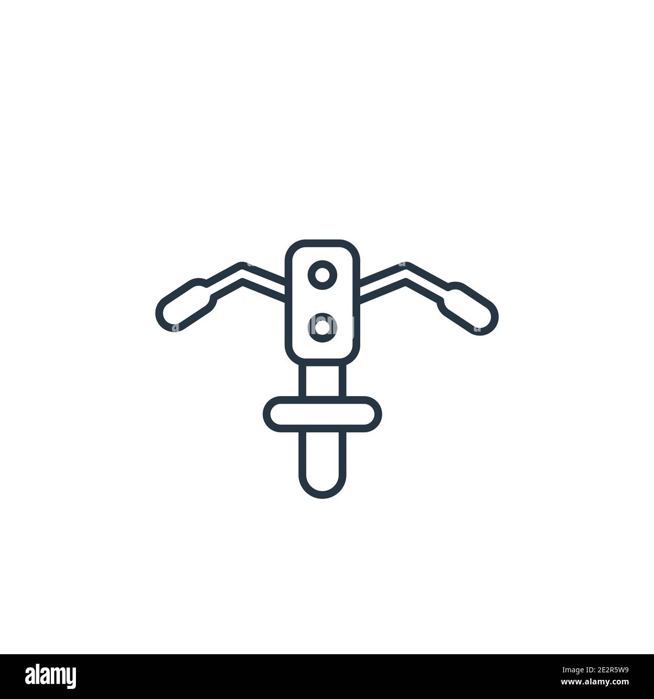 Inclined picker outline vector icon. Thin line black inclined picker ...
