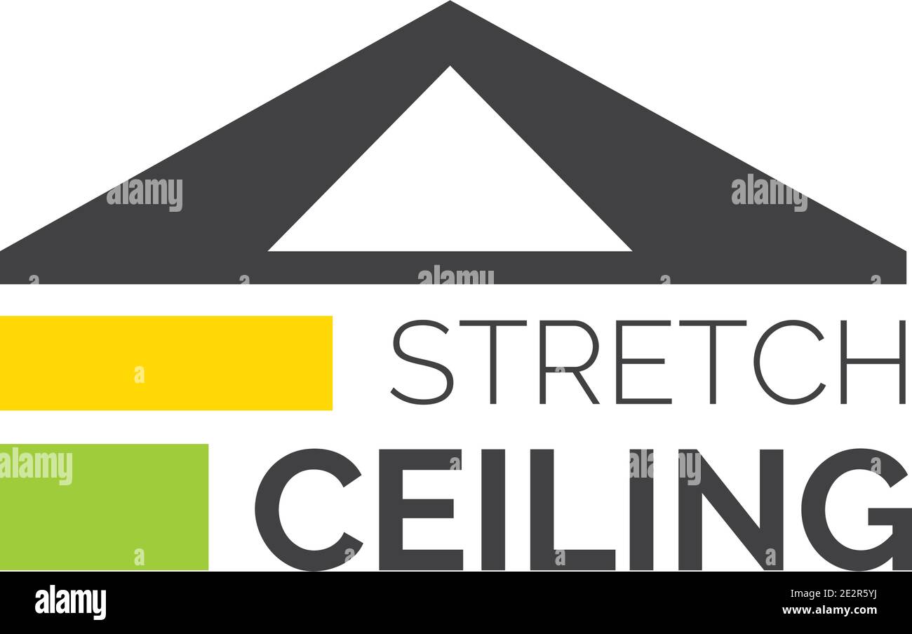 Vector logo of ceilings and stretch ceilings Stock Vector Image & Art ...