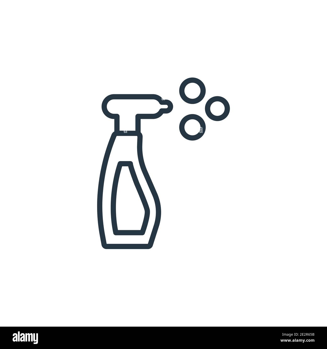 Liquid outline vector icon. Thin line black liquid icon, flat vector ...