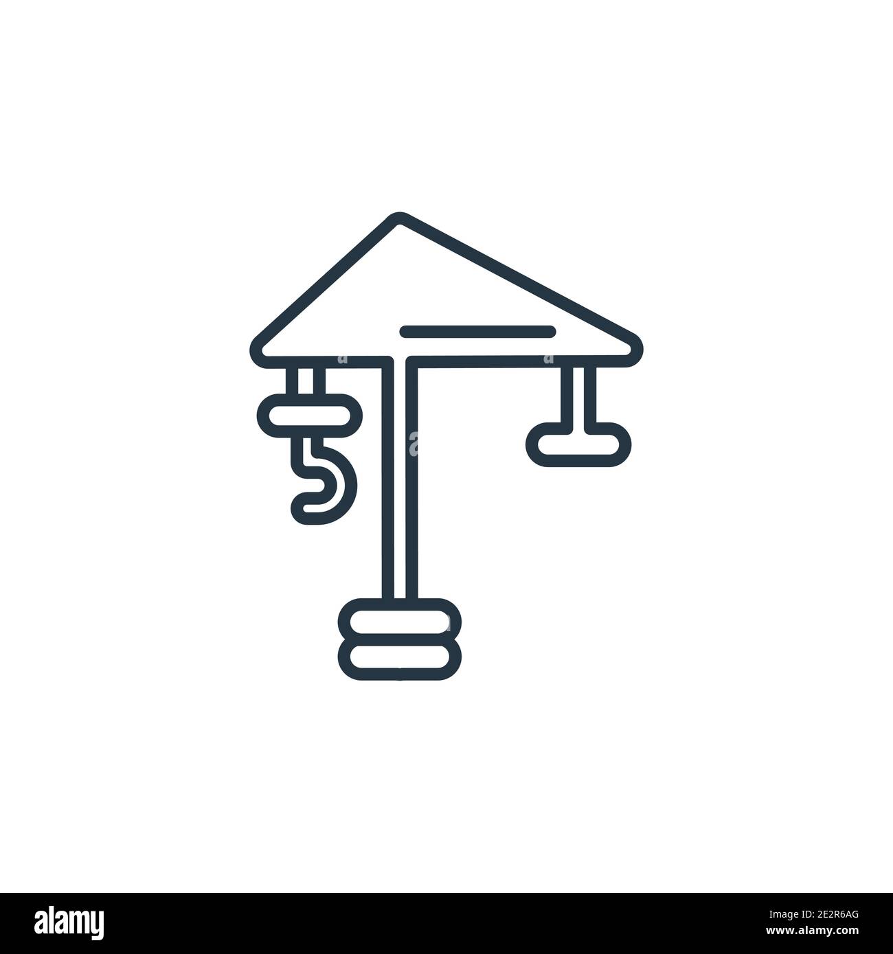 Progress outline vector icon. Thin line black progress icon, flat ...