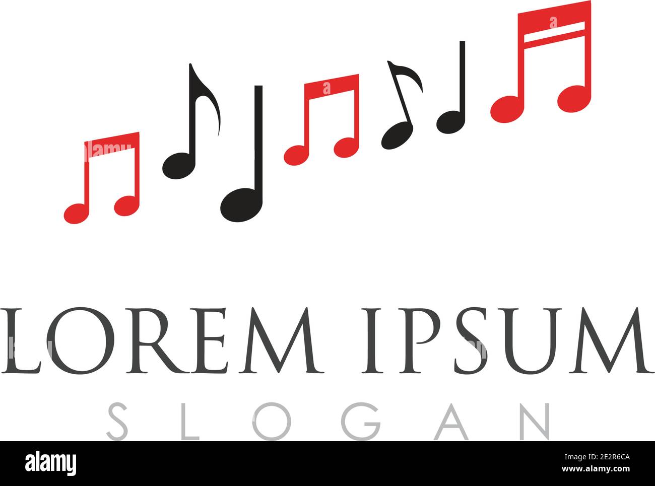 Music note symbols logo and icons template Stock Vector Image & Art - Alamy