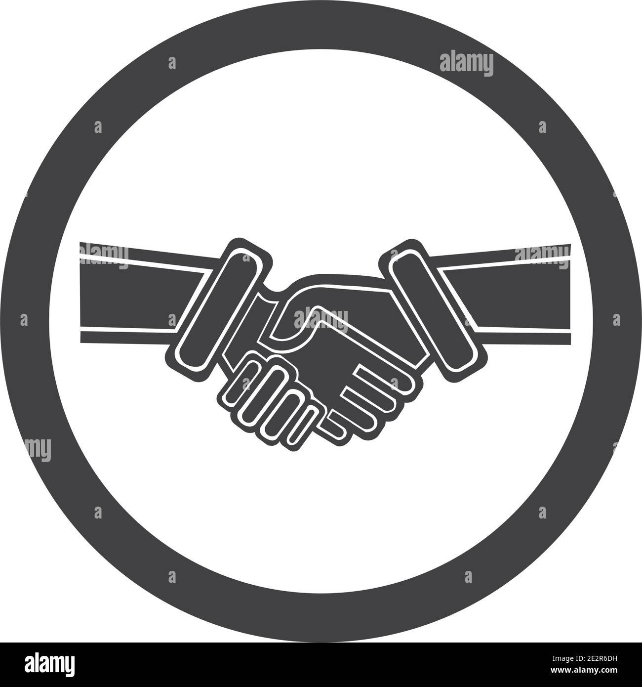 Hand Shake logo template Stock Vector Image & Art - Alamy