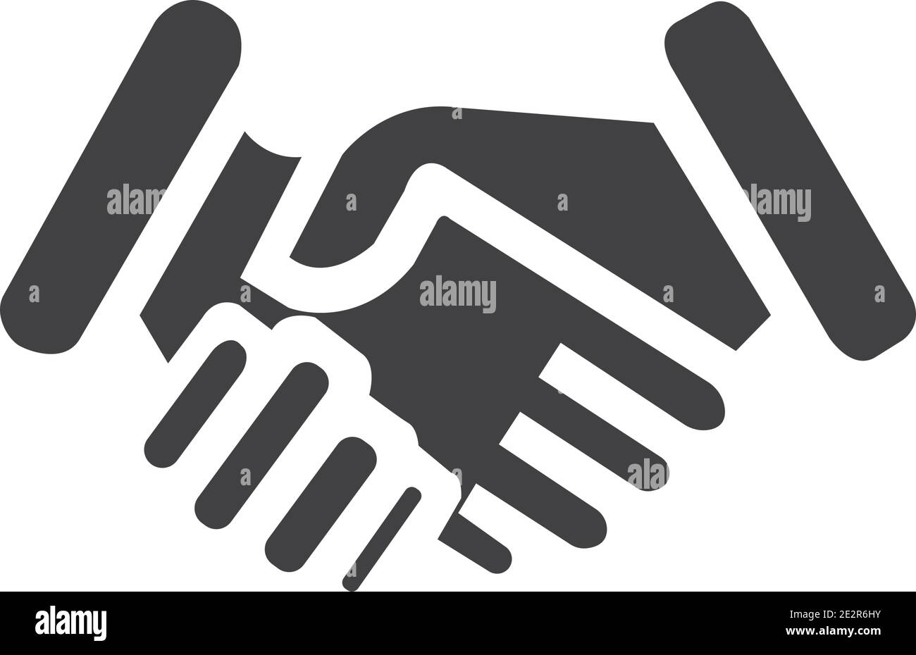Hand Shake logo template Stock Vector Image & Art - Alamy