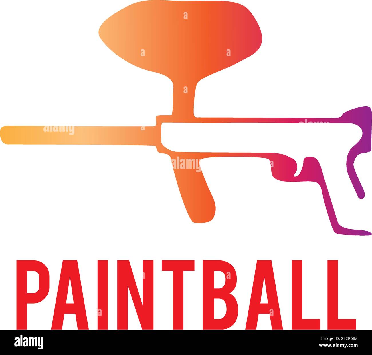 Vector logo for paintball and airsoft game Stock Vector Image & Art - Alamy