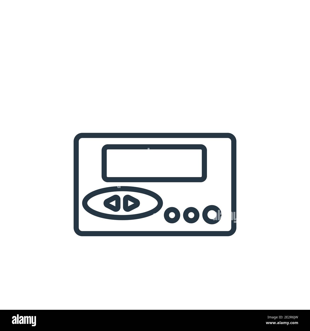 Pager vector vectors hi-res stock photography and images - Alamy