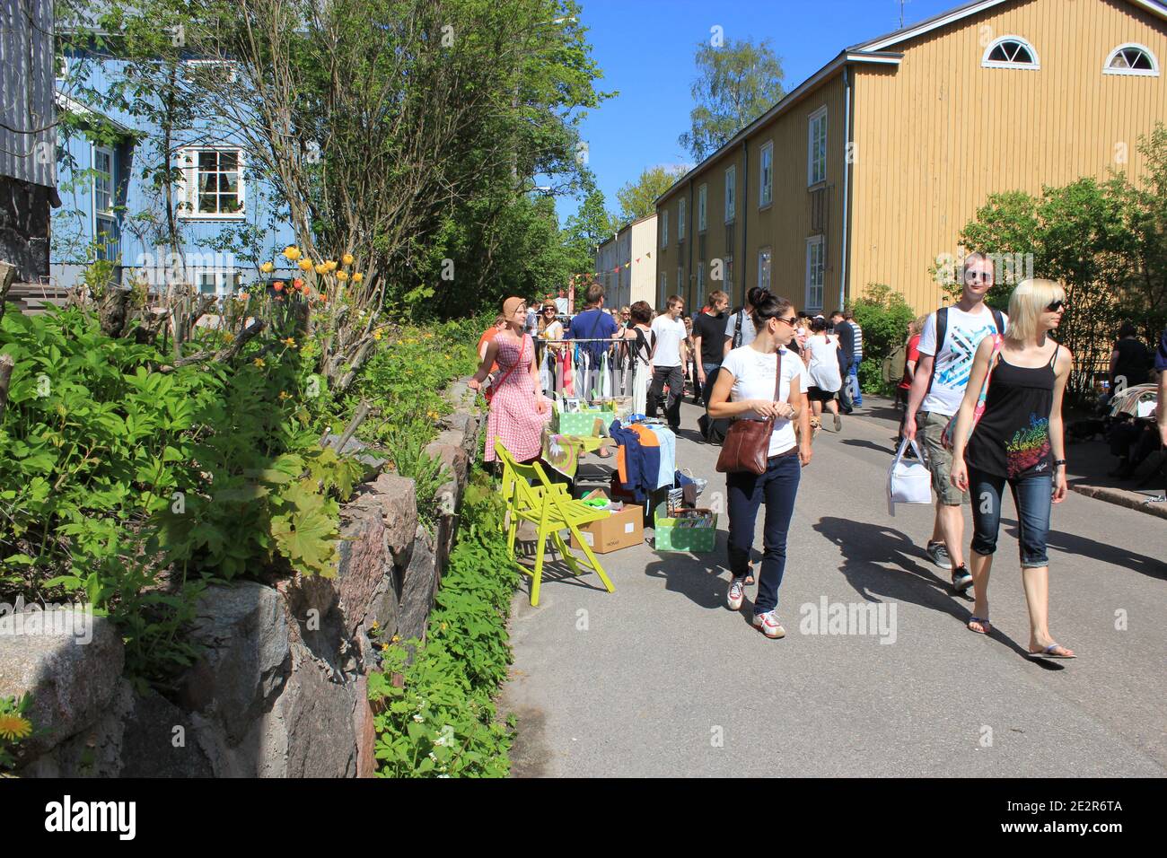 Helsinki village festival hi-res stock photography and images - Alamy