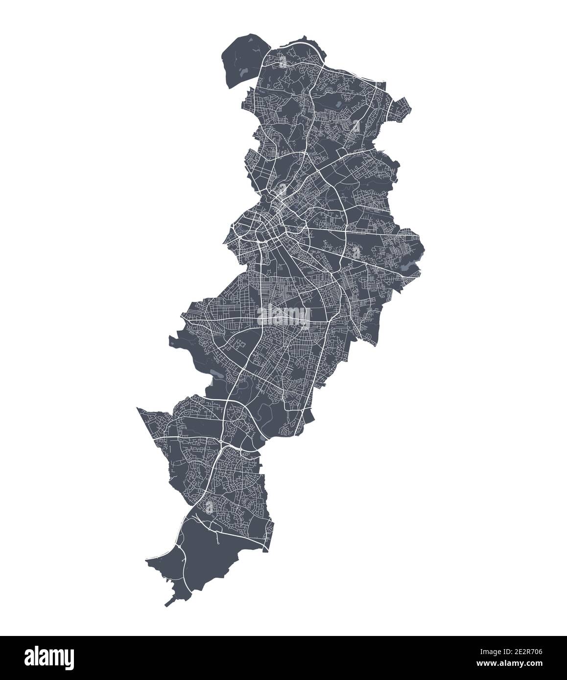 Manchester map hi-res stock photography and images - Alamy