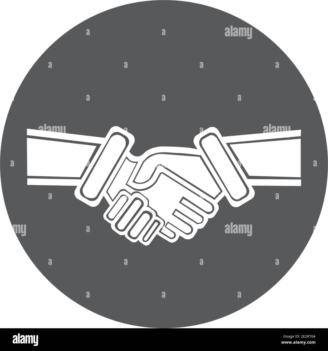 Hand Shake logo template Stock Vector Image & Art - Alamy