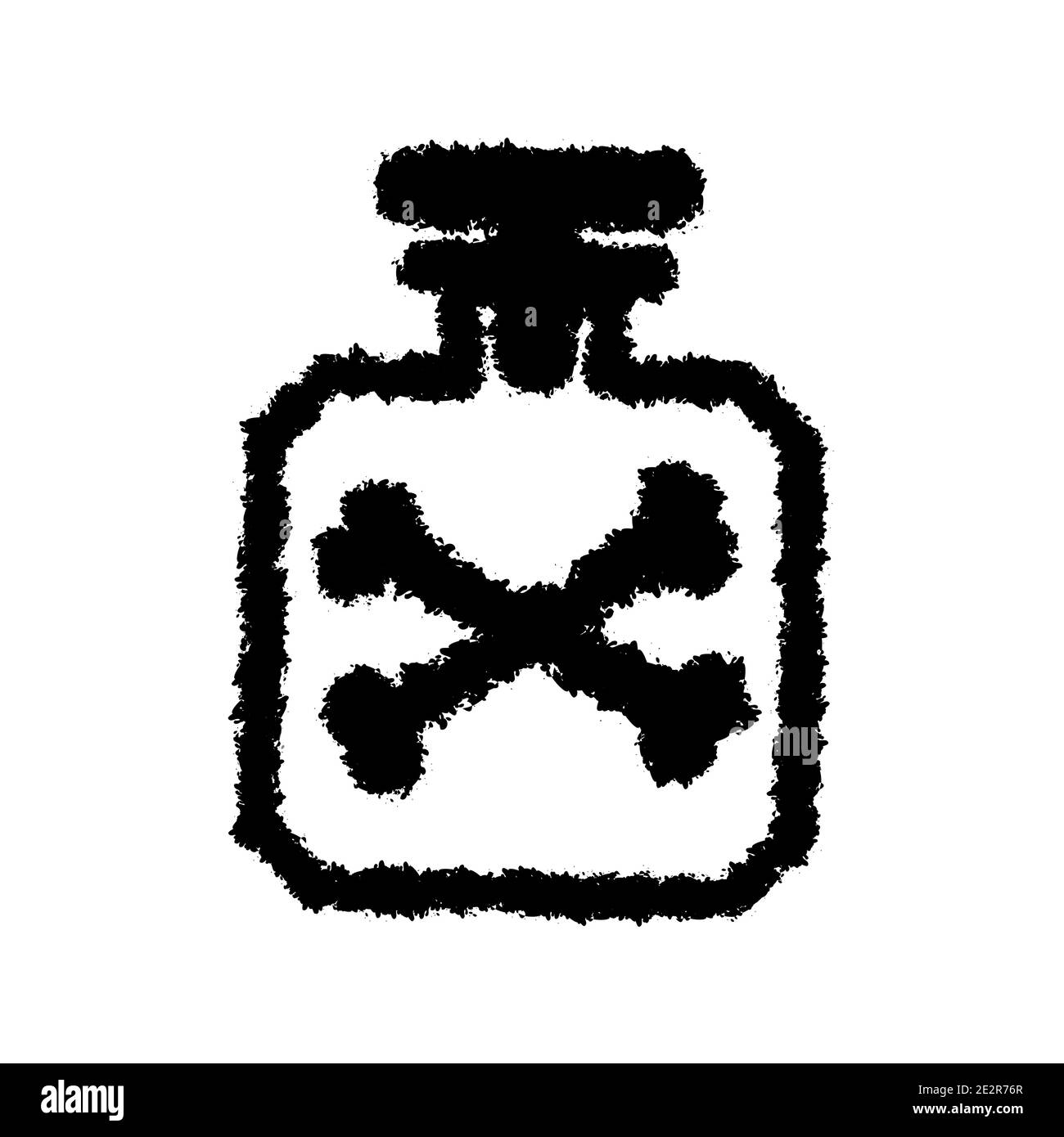 Grunge Poison Bottle Stock Vector Image & Art - Alamy