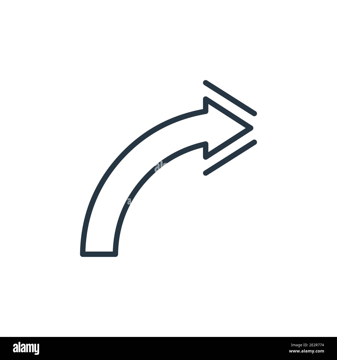 Curved arrow hi-res stock photography and images - Alamy
