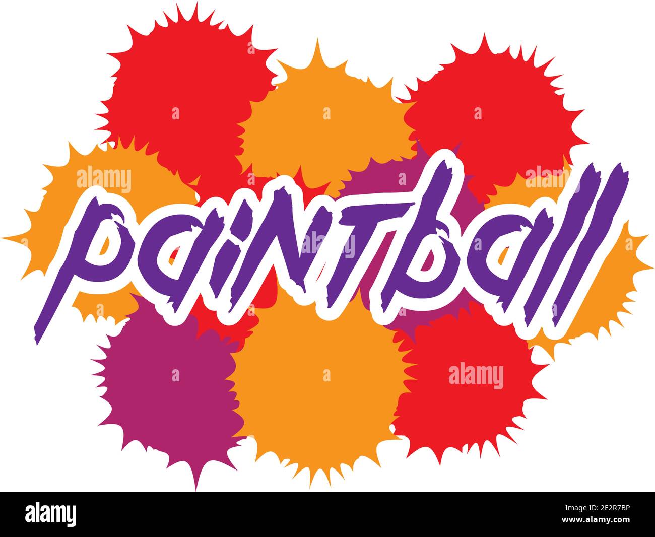 Vector logo for paintball and airsoft game Stock Vector Image & Art - Alamy