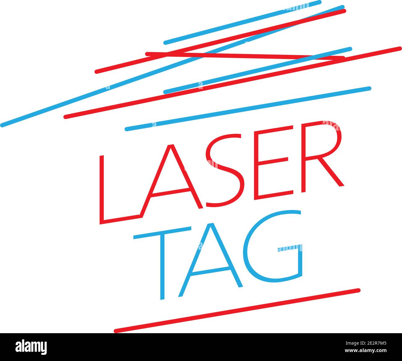 vector logo for laser tag and airsoft Stock Vector Image & Art - Alamy