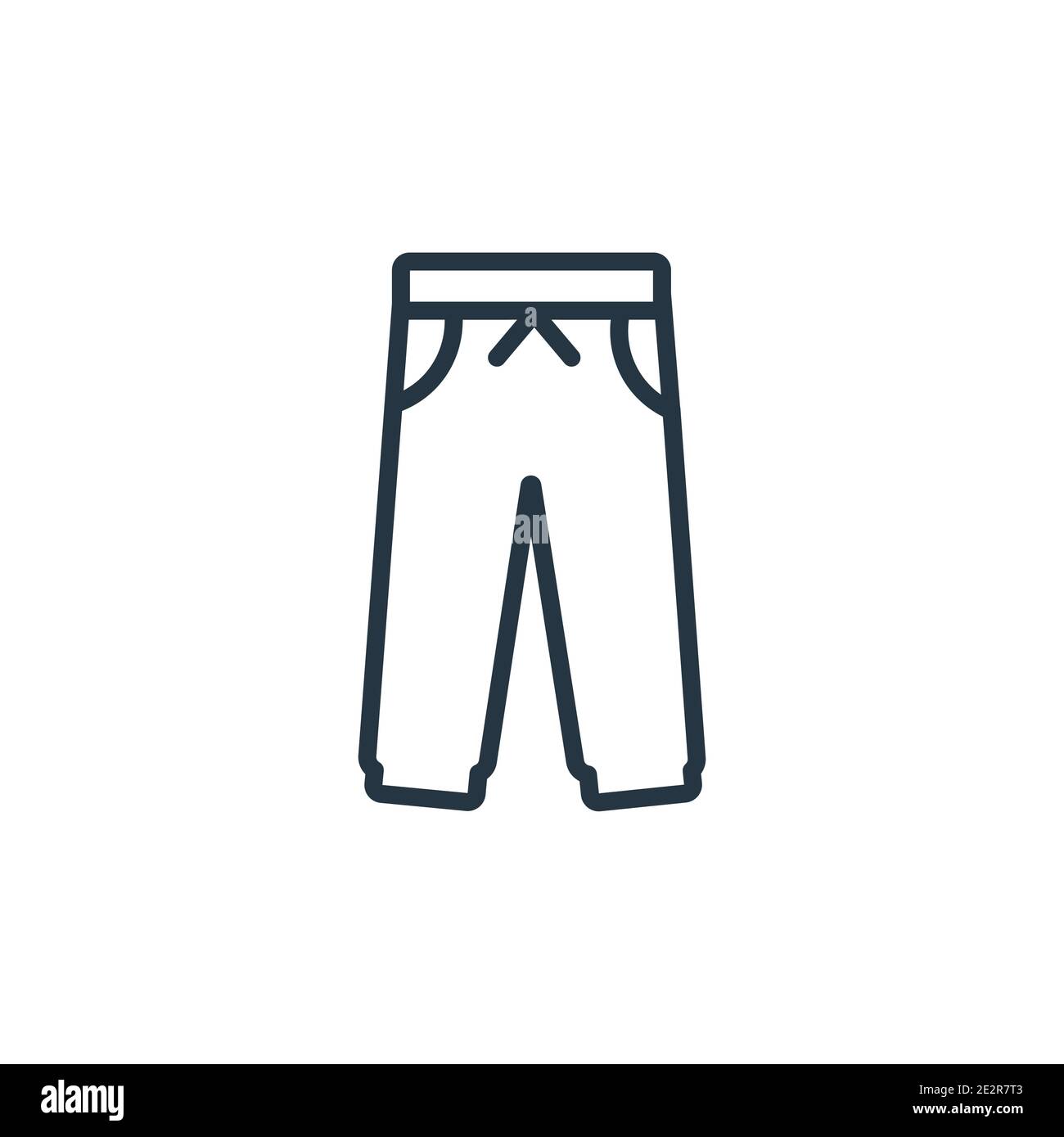Tracksuit outline vector icon. Thin line black tracksuit icon, flat ...