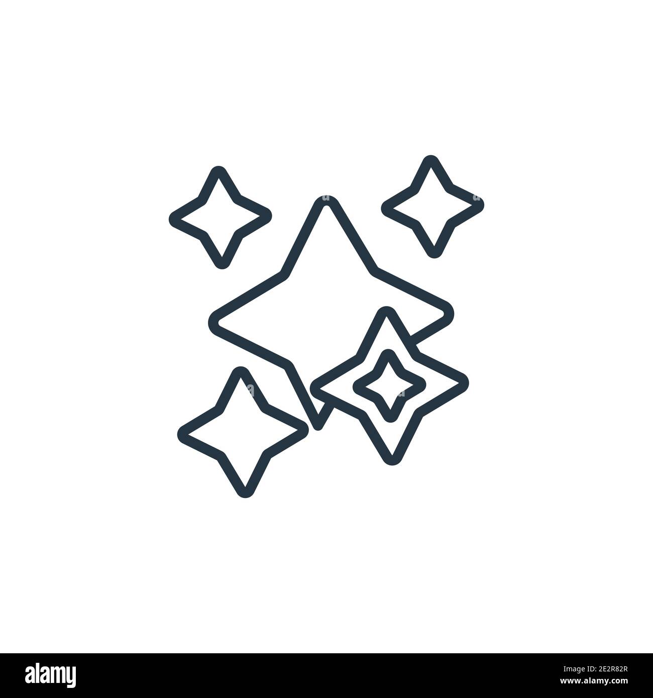 Neat outline vector icon. Thin line black neat icon, flat vector simple ...