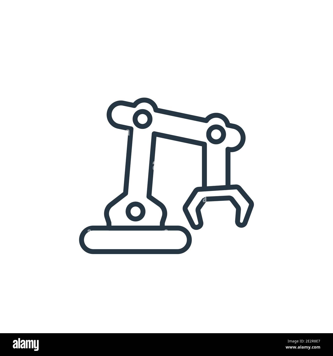 Backhoes outline vector icon. Thin line black backhoes icon, flat ...