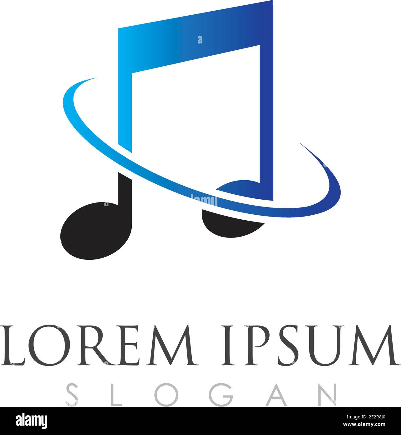 Music note symbols logo and icons template Stock Vector Image & Art - Alamy