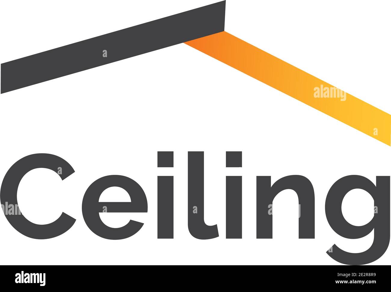 Vector logo of ceilings and stretch ceilings Stock Vector Image & Art ...