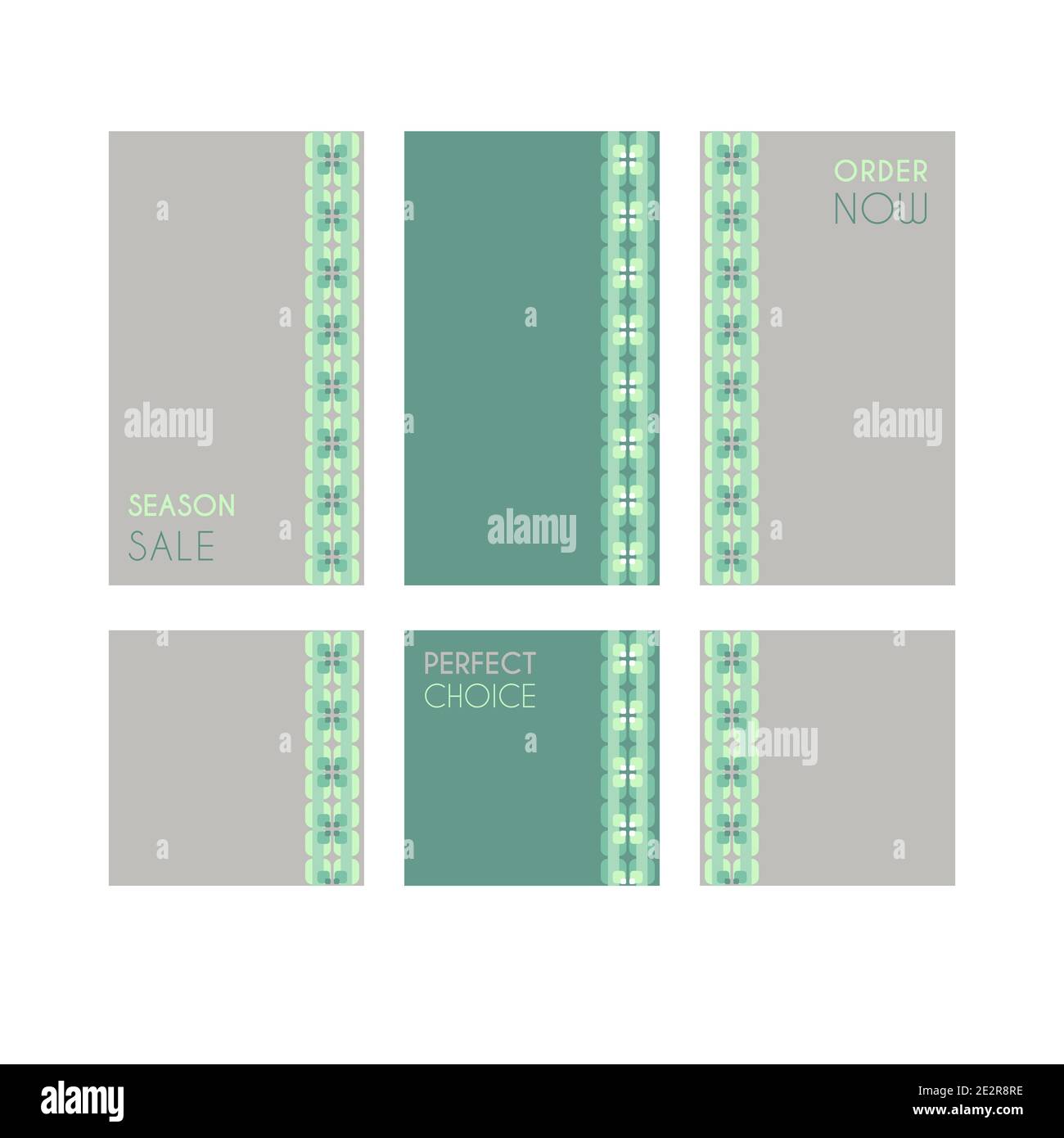 Modern decorative vector frames. Editable design templates for web ...