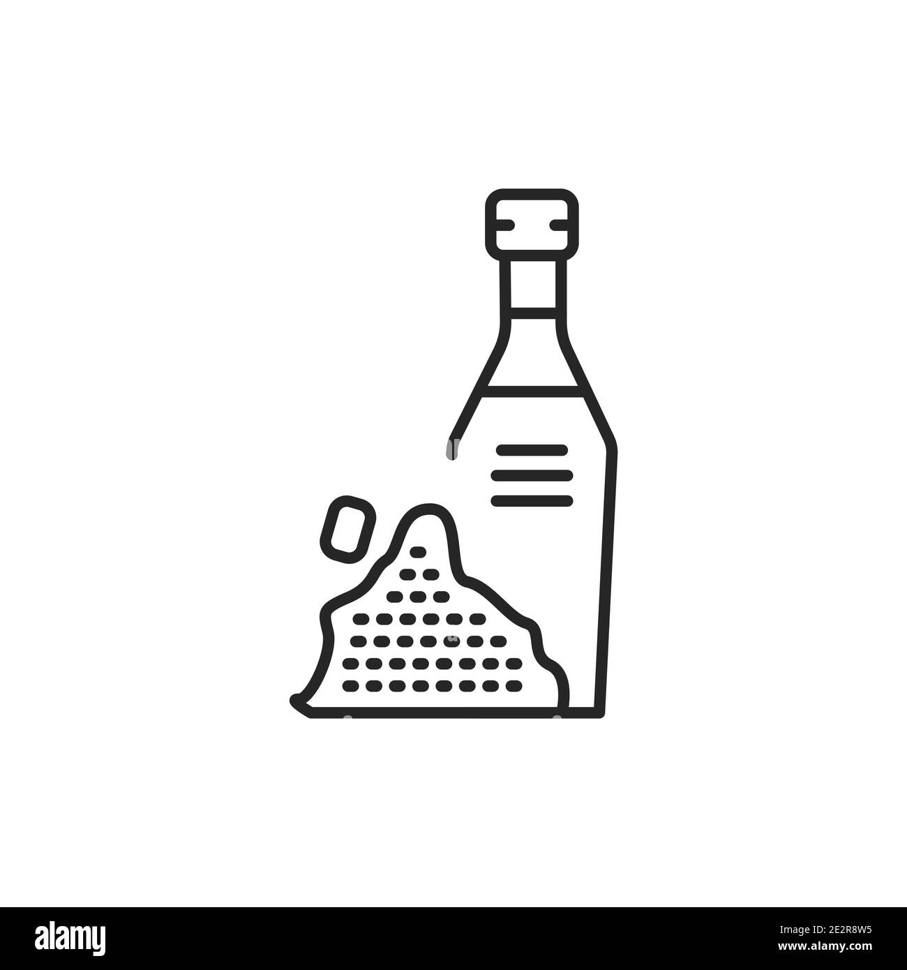 Black thin line oil Black and White Stock Photos & Images - Alamy