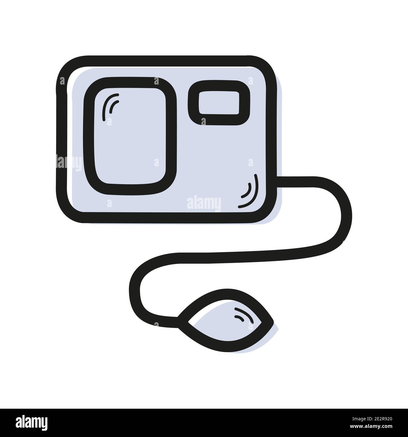 Tonometer line icon Cut Out Stock Images & Pictures - Alamy