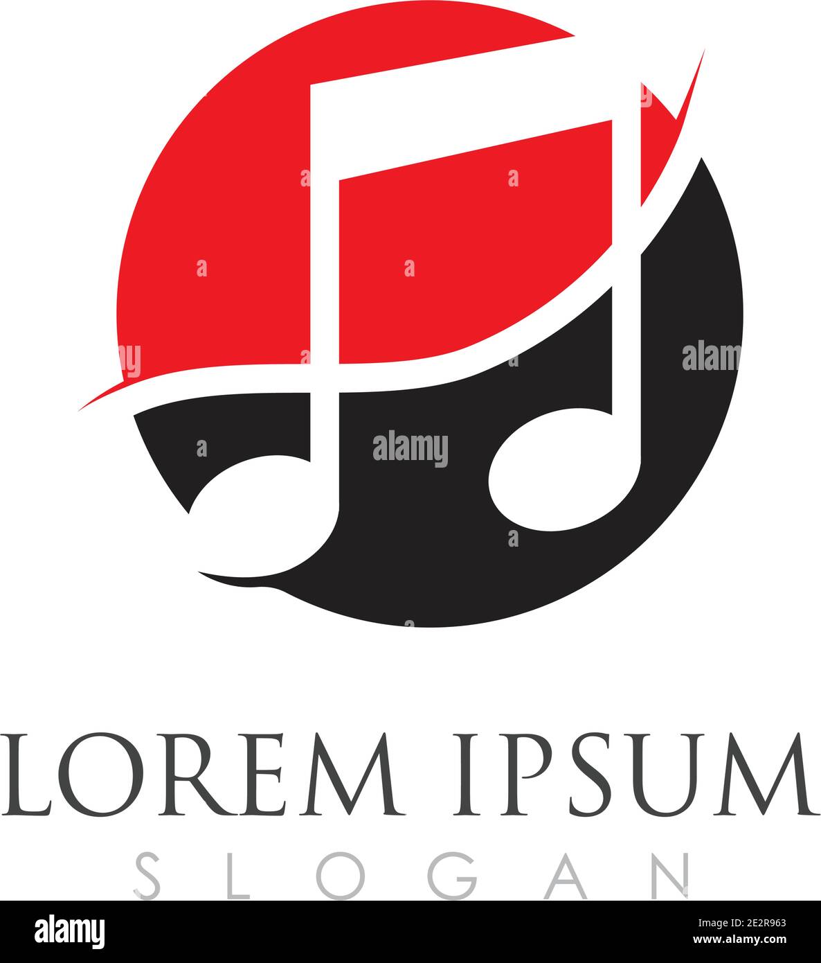 Music note symbols logo and icons template Stock Vector Image & Art - Alamy