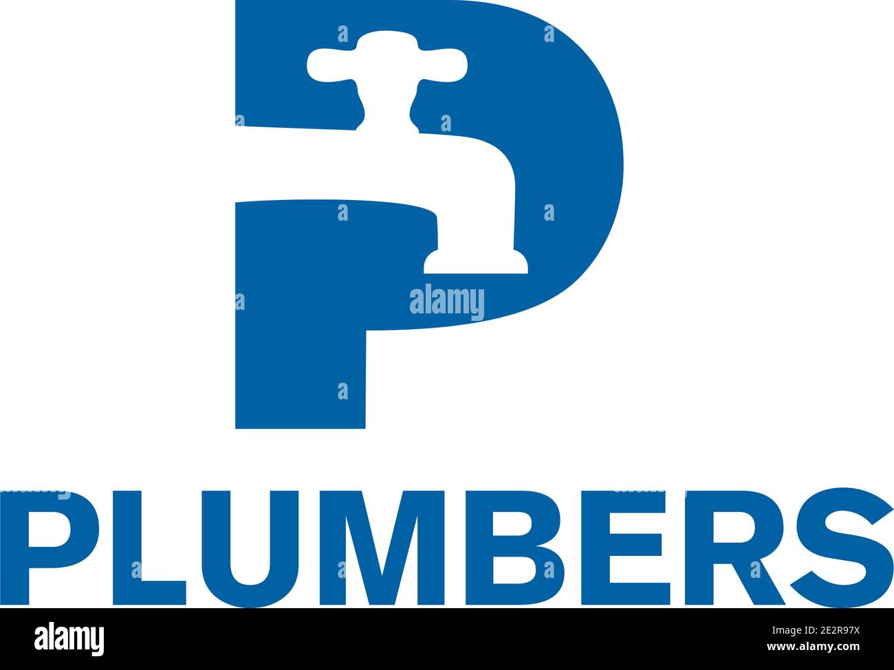 Vector logo of plumbing and water supply company Stock Vector Image ...