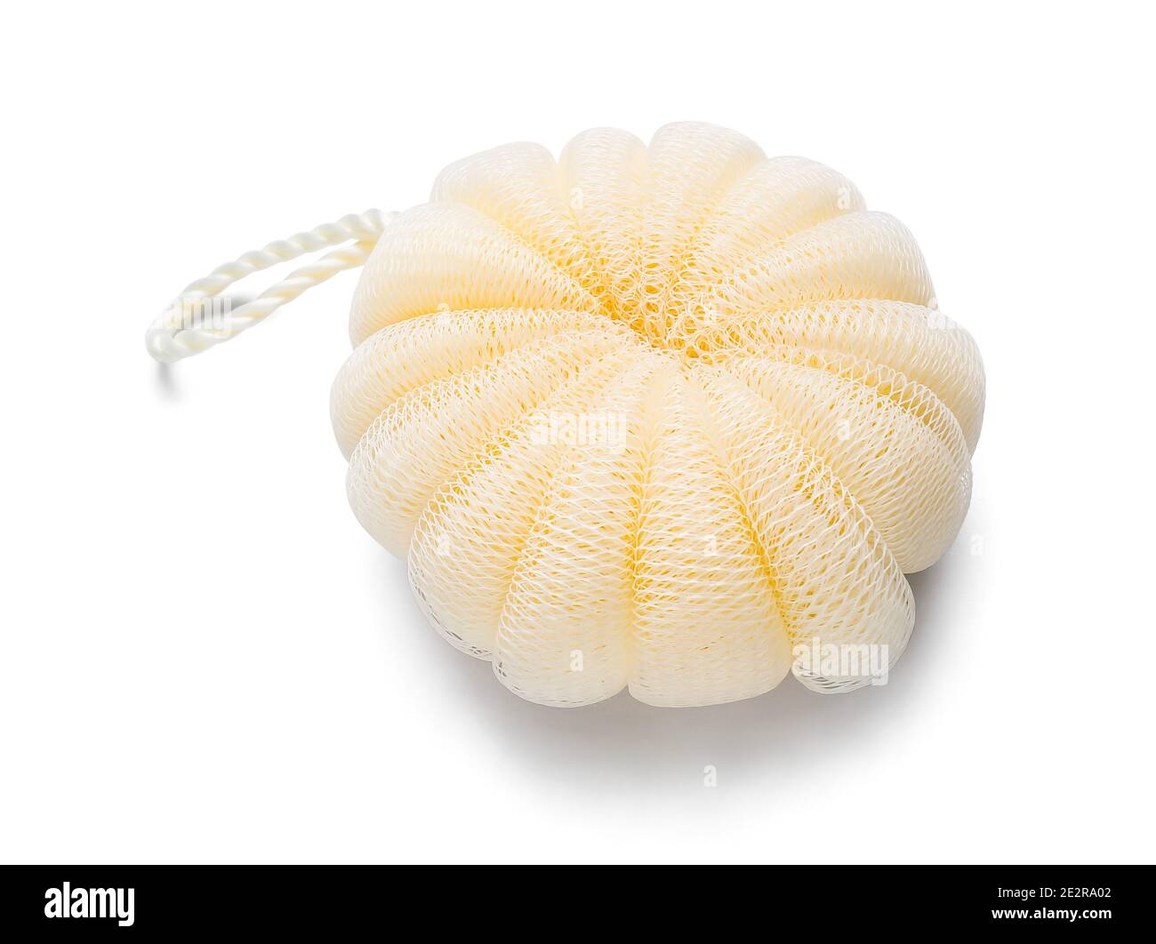 Bath sponge isolated on white background Stock Photo - Alamy