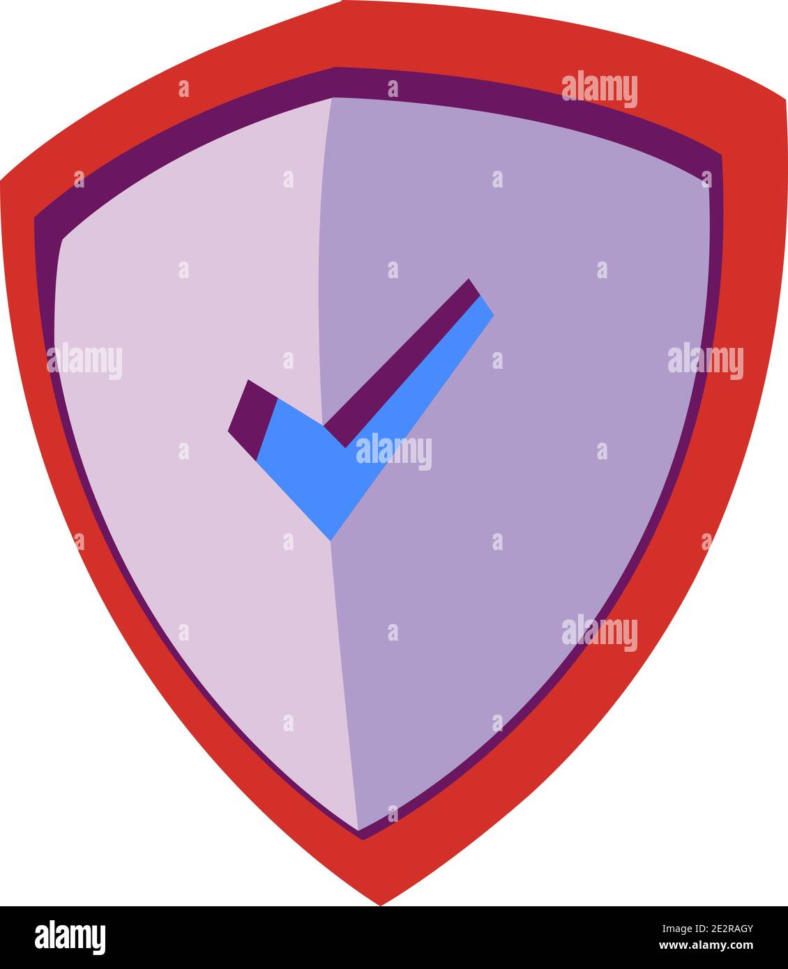 Shield isometric icon isolated vector illustration, protection and ...