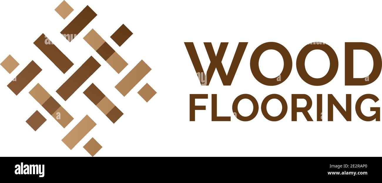 Vector logo of wooden floors and coverings Stock Vector Image & Art - Alamy