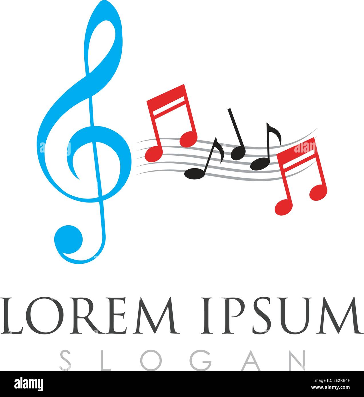 Music note symbols logo and icons template Stock Vector Image & Art - Alamy