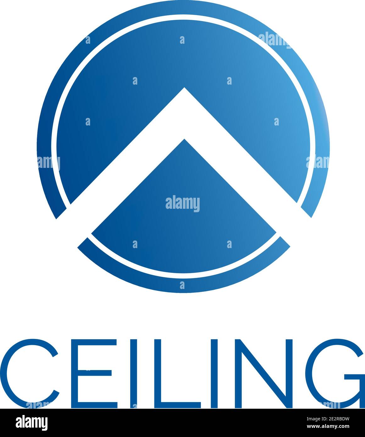 Vector logo of ceilings and stretch ceilings Stock Vector Image & Art ...